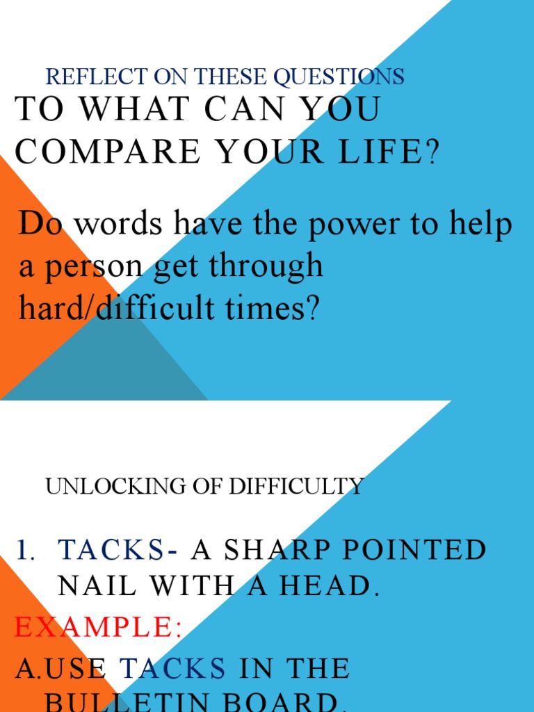 Unlocking of Difficulty | PDF