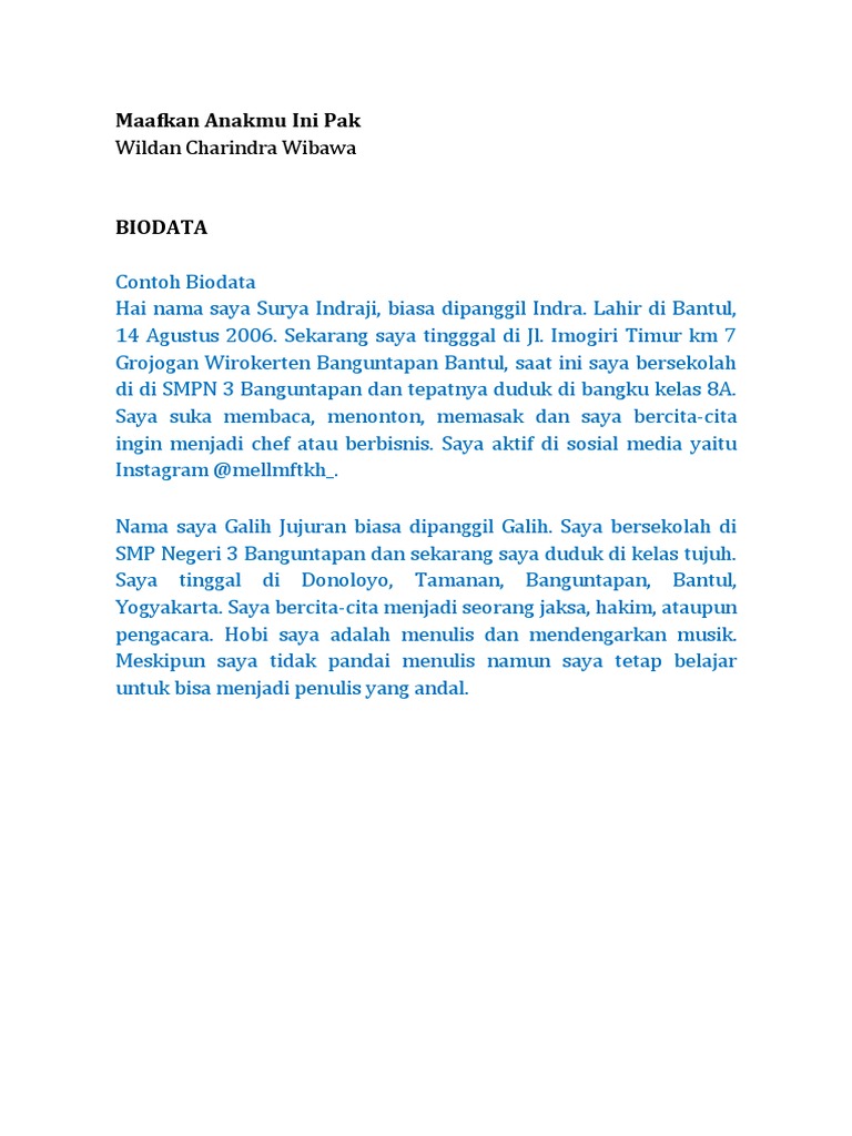 Format Penulisan Naskah | PDF