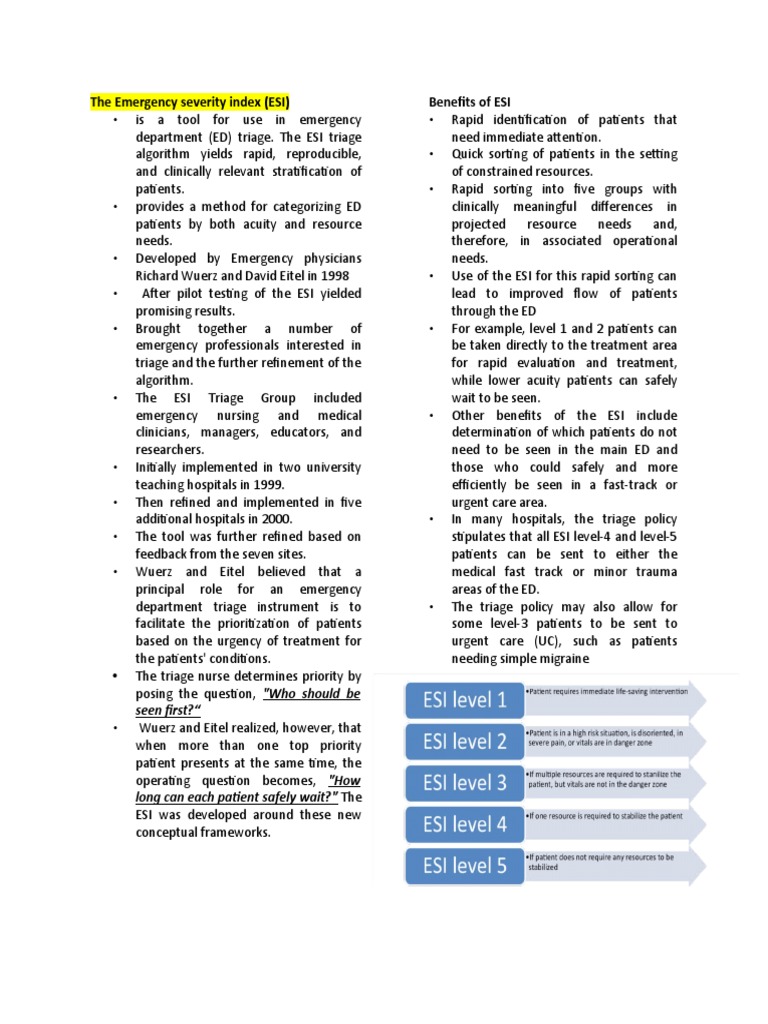 TRIAGE Skills Lab | PDF | Major Trauma | Emergency Department