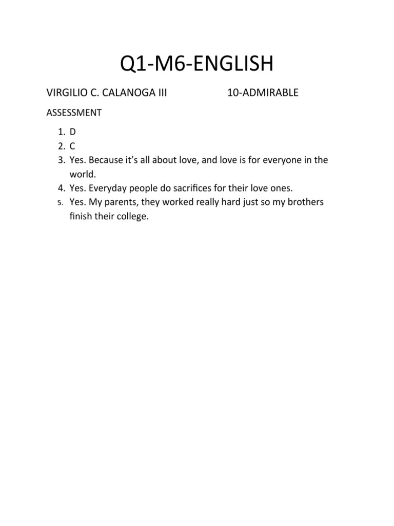 English q1 m6 | PDF