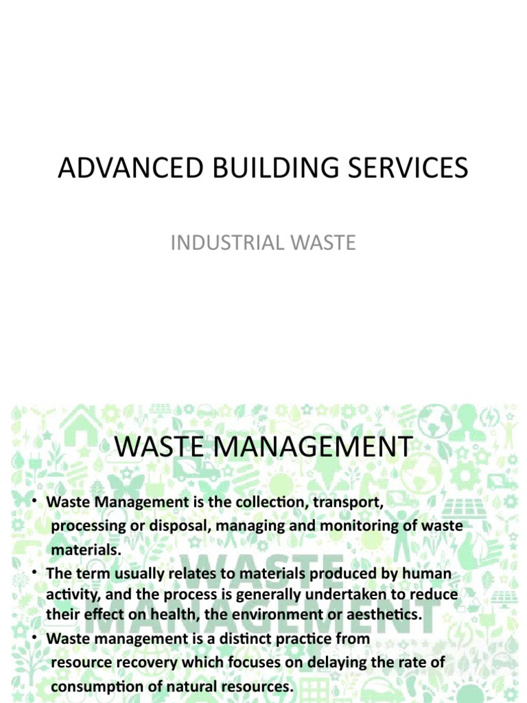 Industrial Waste Treartment | PDF | Waste Management | Waste