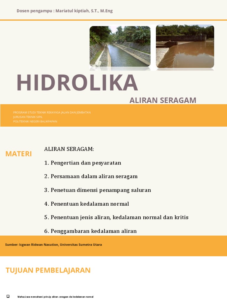 Aliran Seragam | PDF