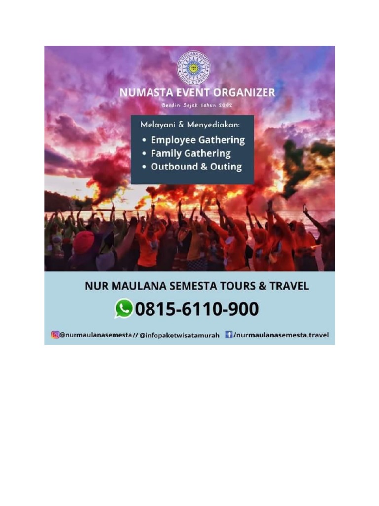 Event Organizer Outbound Karawang, Event Organizer Outbound Outing | PDF