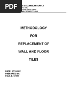 ACP-Installation Methodology | PDF | General Contractor | Warehouse