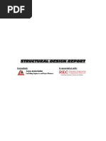 Design Review Report | PDF | Structural Load | Structural Steel