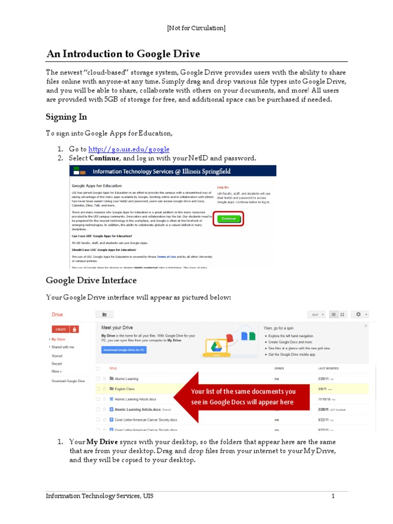 Google Drive: A Comprehensive Guide | PDF | Ios | Computer File