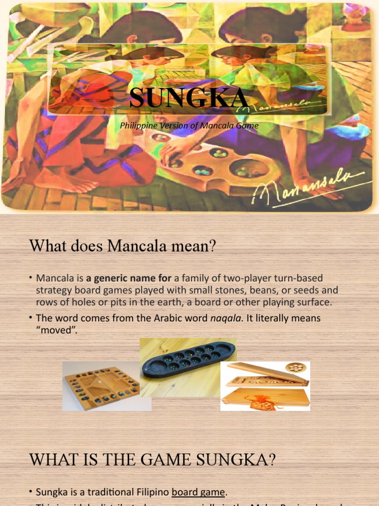 Sungka: Philippine Version of Mancala Game | PDF | Philippines ...