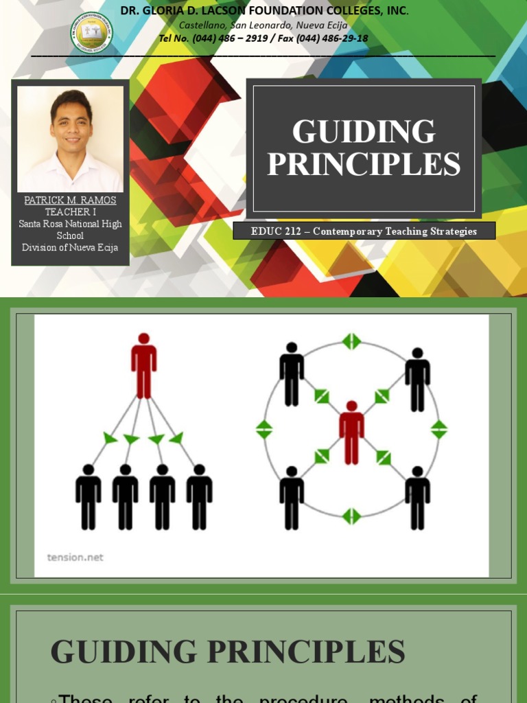 Guiding Principles of Teaching | PDF