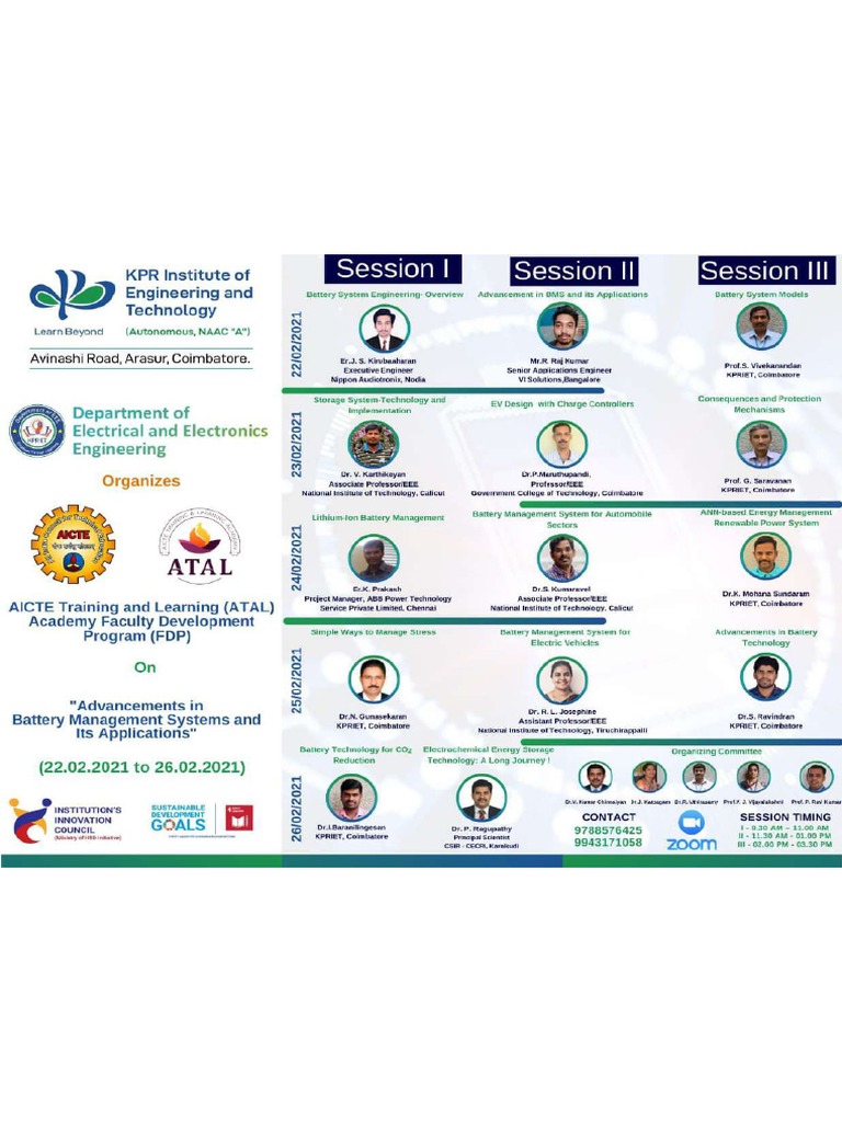 ATAL Brochure Template | PDF