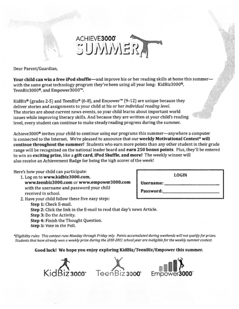 Achieve 3000 | PDF