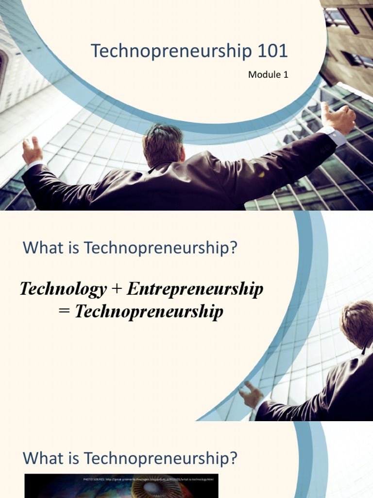 Introduction to Technopreneurship | PDF | Entrepreneurship | Mindset