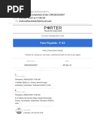 Rapido Invoice | PDF