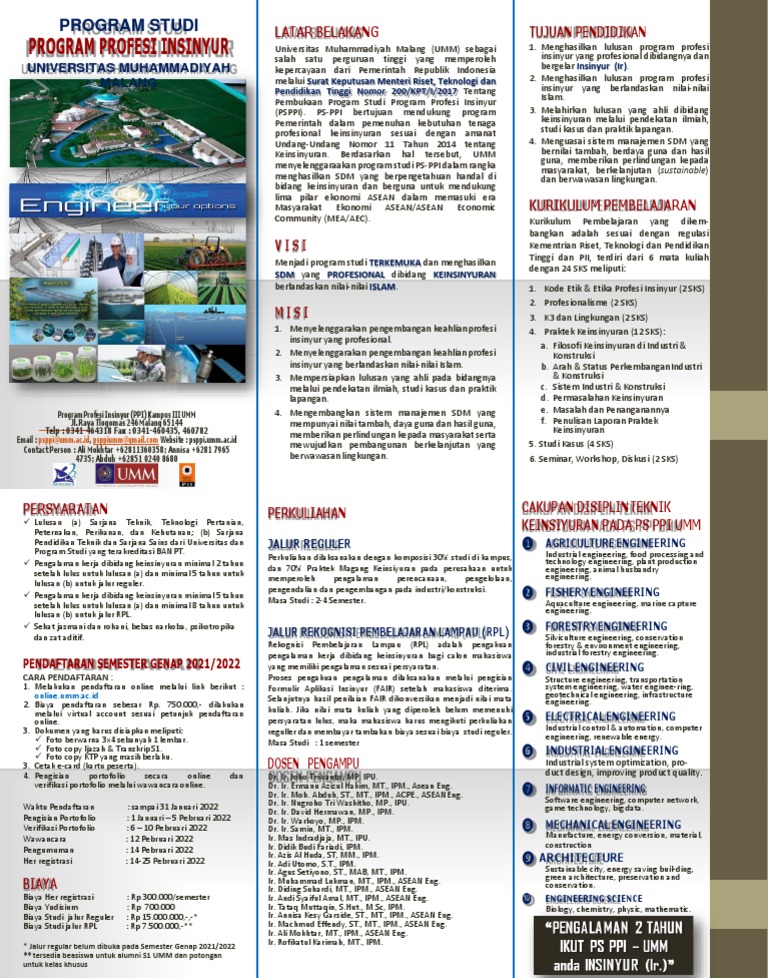 Leaflet Ps Ppi Umm Genap 2021 2022 Pdf