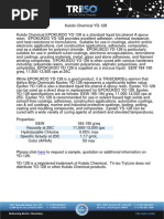 TDS Yd 128 | PDF | Epoxy | Materials