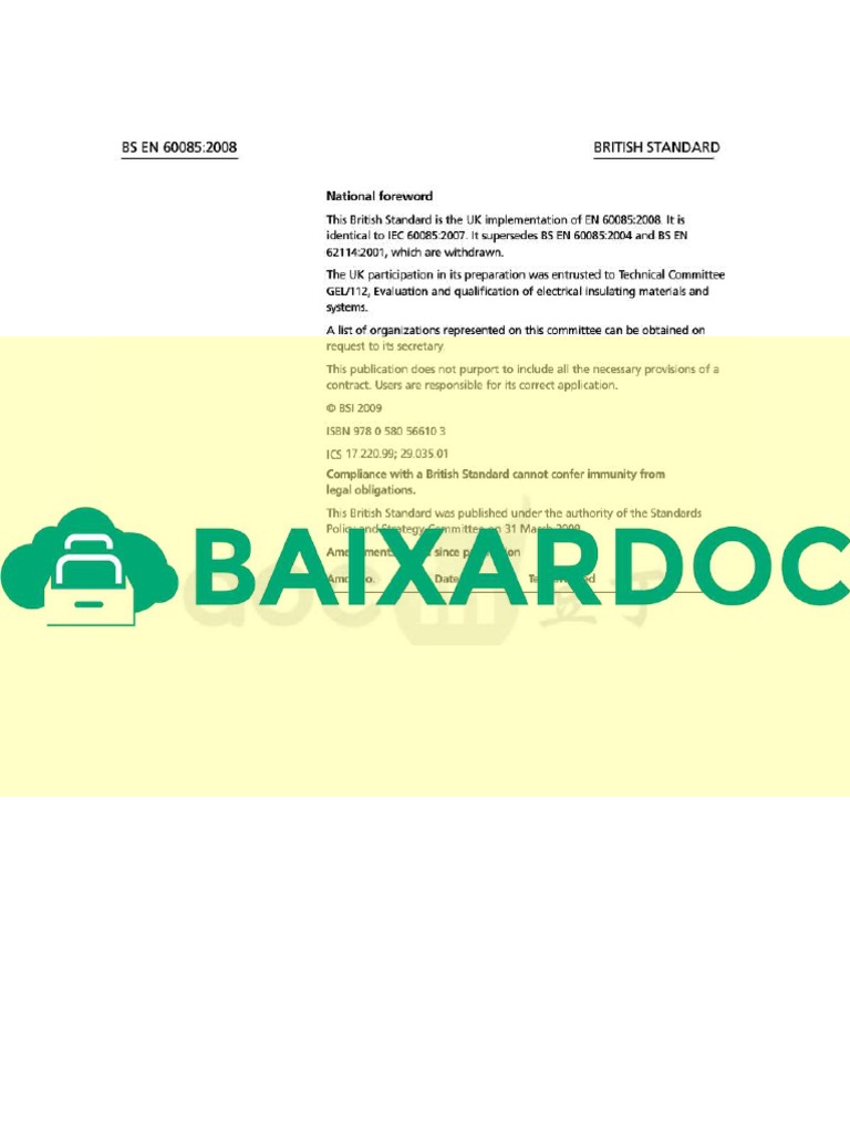 Iec 60085 | PDF