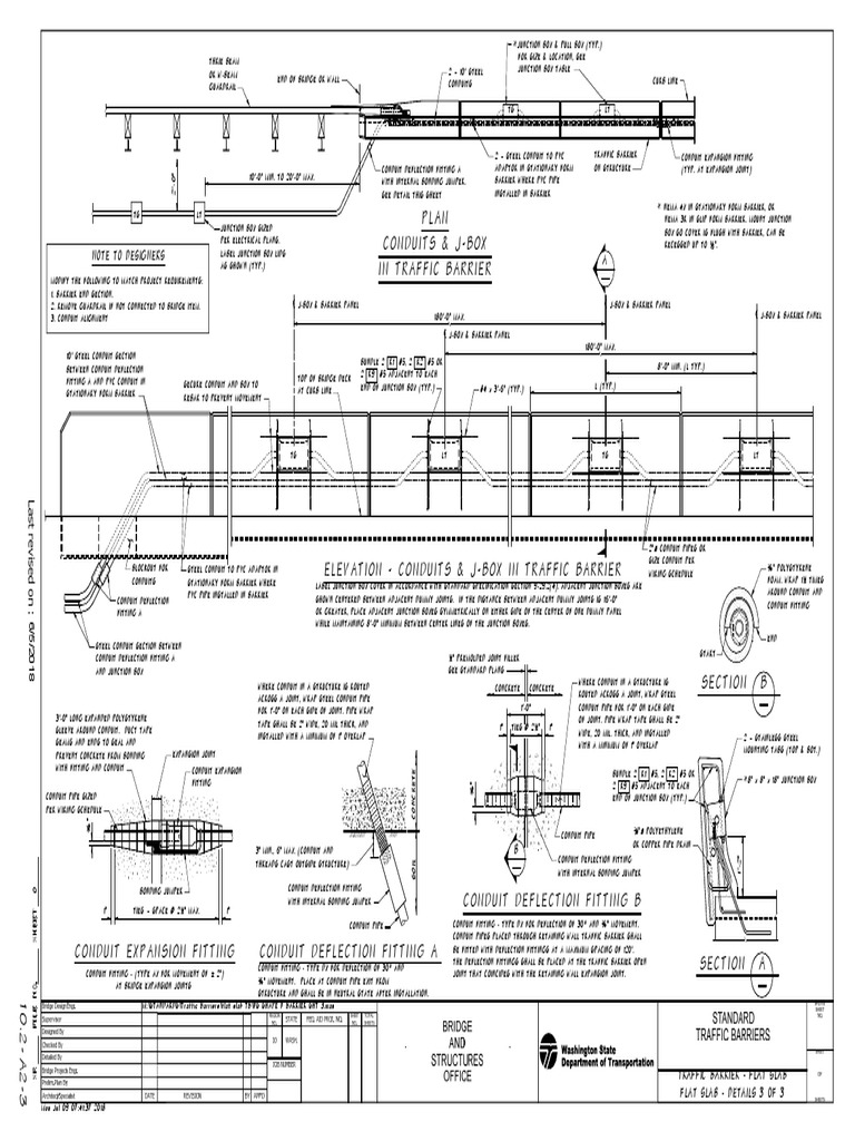 Bridge Engineeing Drawings 10.2 - A2 - 3 | PDF | Pipe (Fluid Conveyance ...