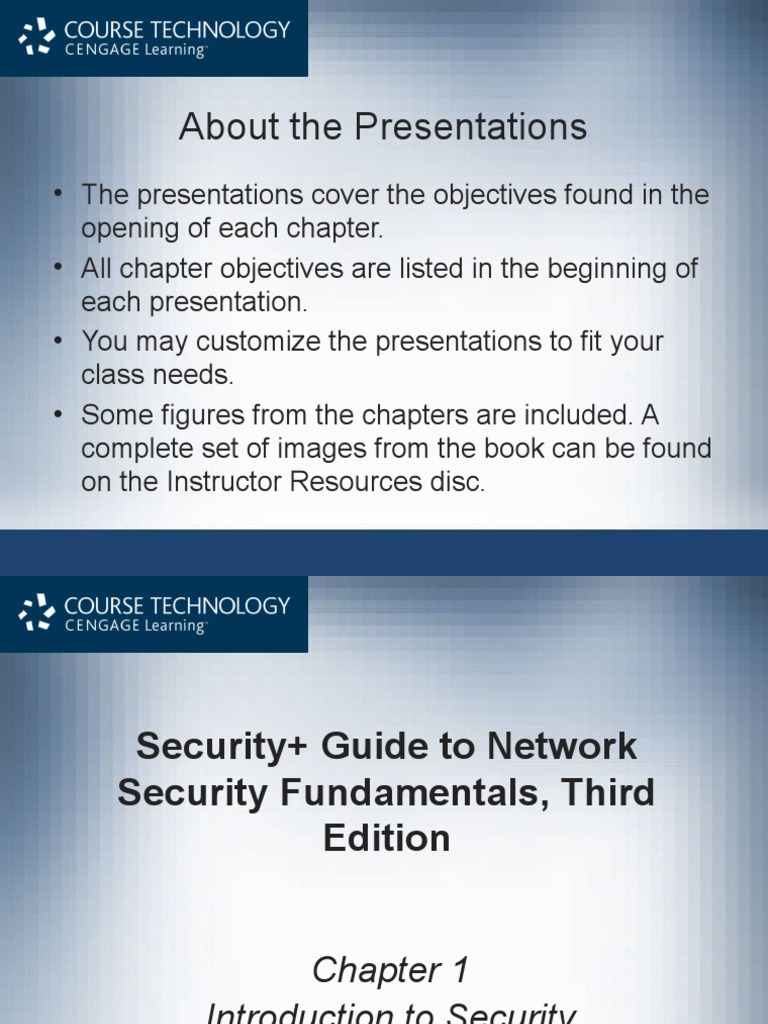 About The Presentations | PDF | Information Security | Security