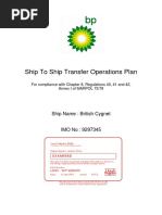 ISGOTT 6 - Ship Shore Checklists | PDF | Oil Tanker | Gases