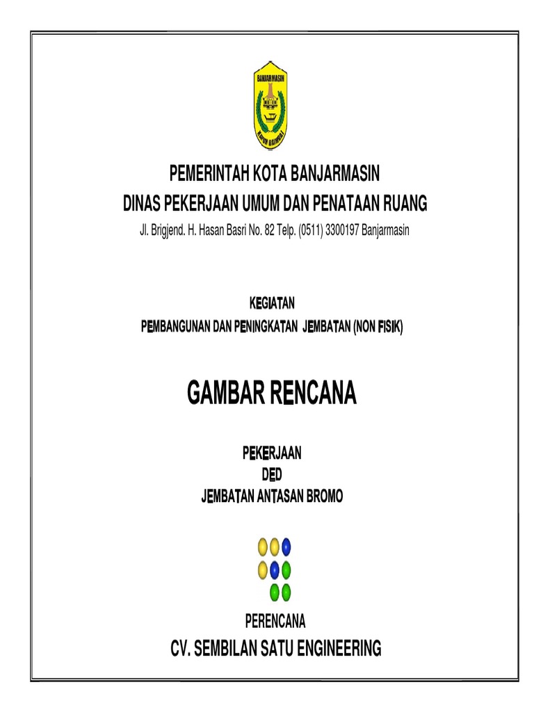 Gambar Rencana. DWG | PDF