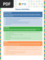 Sensory Integration Therapy New | PDF | Somatosensory System | Perception