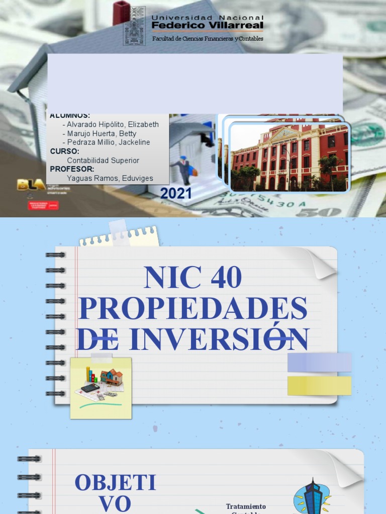 NIC 40 PPT Final | PDF | Contabilidad | normas internacionales de ...