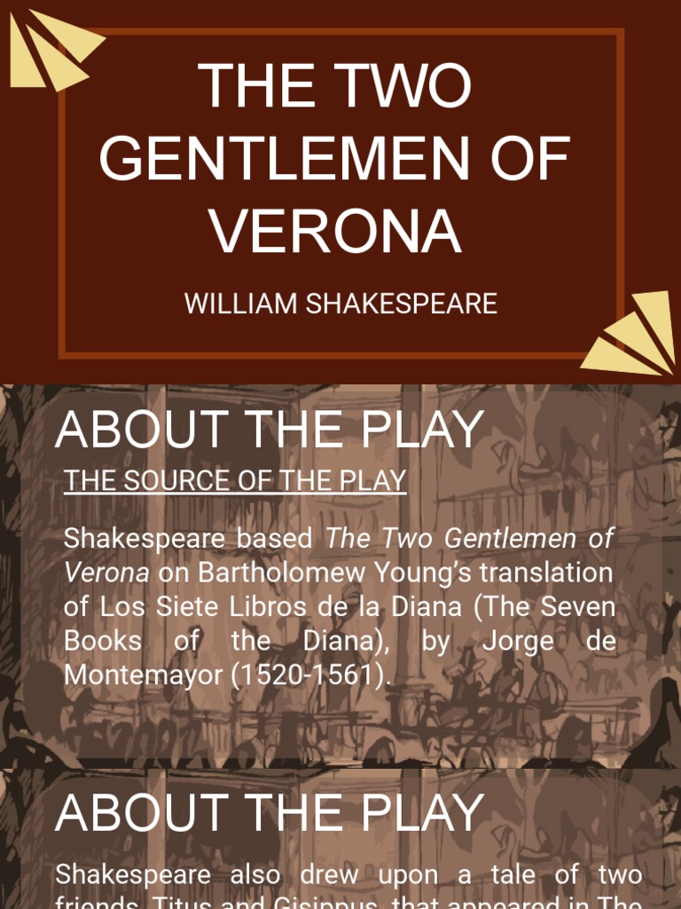The Two Gentlemen of Verona: William Shakespeare | Download Free PDF | The Two Gentlemen Of Verona