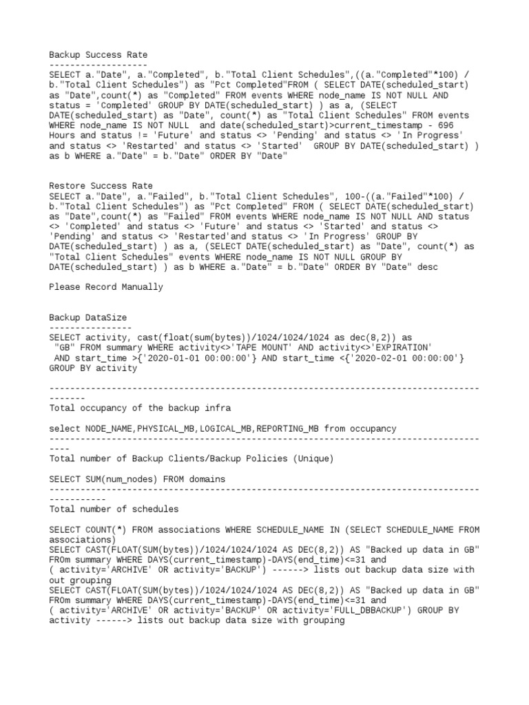 Mor Script | PDF | Backup | Information Technology