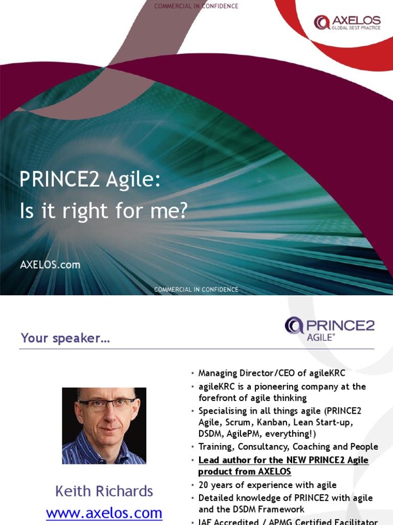 PRINCE2 Agile Is It Right For Me Webinar Slides | PDF | Project ...