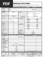 CS Form No. 212 Revised-2017 Personal-Data-Sheet | PDF | Government ...