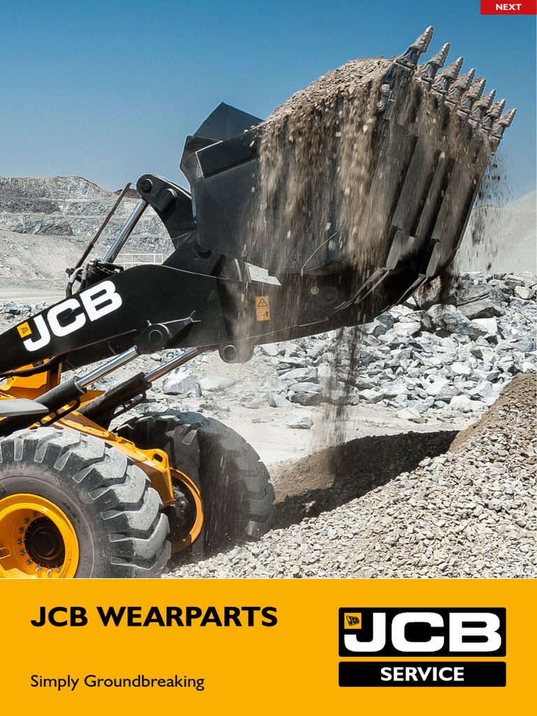 JCB WPC Wearparts Brochure | PDF | Loader (Equipment) | Screw