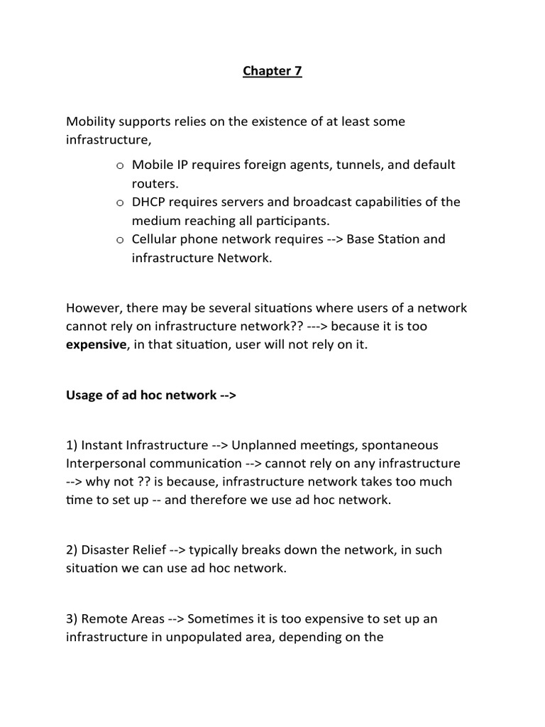TC1 Mobile Adhoc | PDF | Wireless Ad Hoc Network | Routing