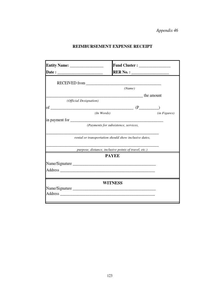 Appendix 46 RER | PDF