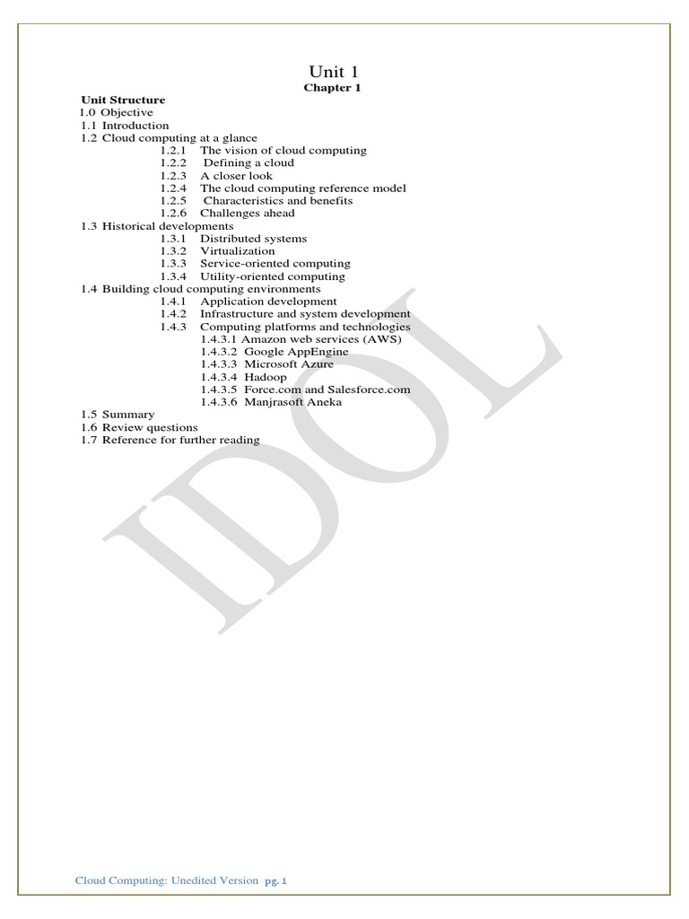 Cloud Computing | PDF | Cloud Computing | Computer Cluster