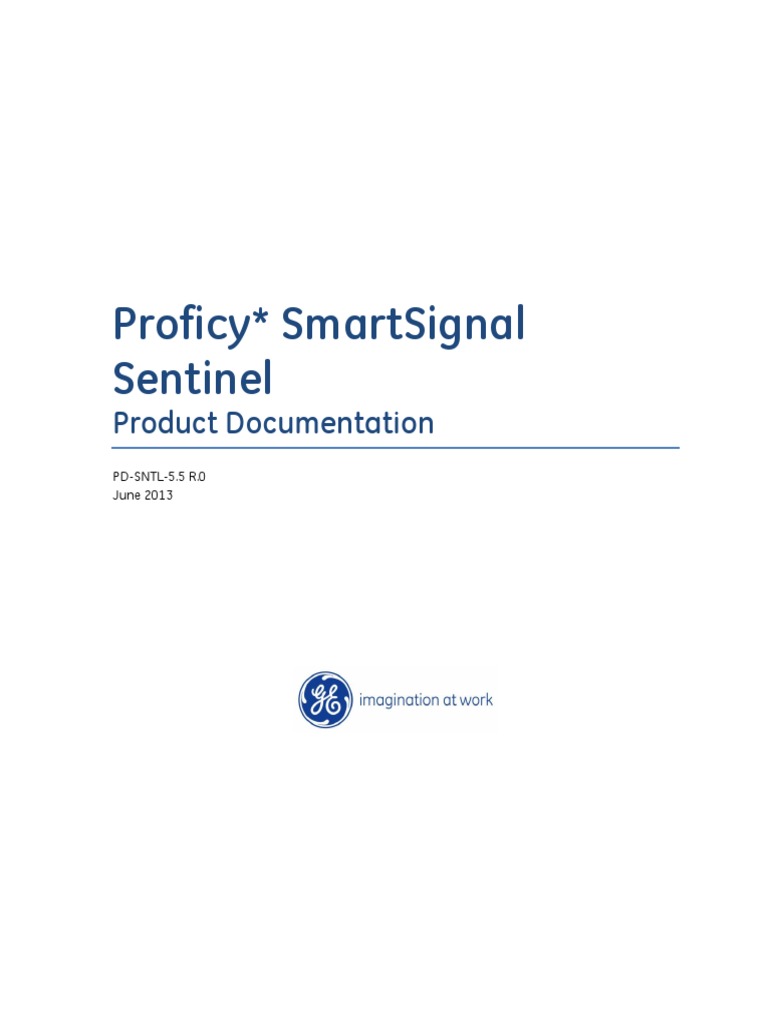 Product Documentation SmartSignal Sentinel | PDF | Menu (Computing ...