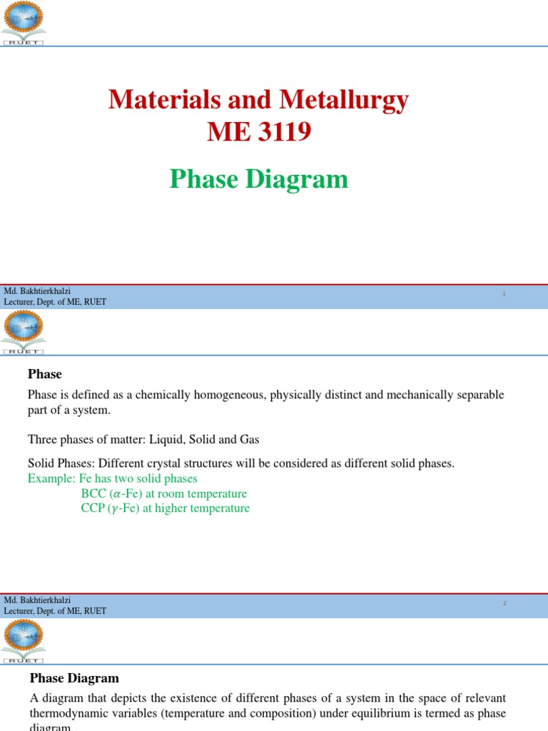 Phase Diagram | Download Free PDF | Phase (Matter) | Phase Diagram
