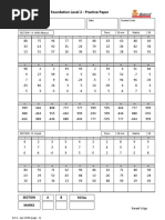 UCMAS Level 1 Worksheets & Answers | PDF