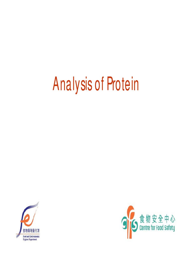 Analysis of Protein | PDF | Cuisine | Foods