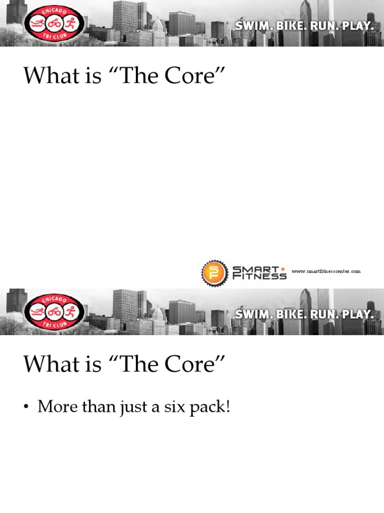 Core Training for Triathletes Explained | PDF