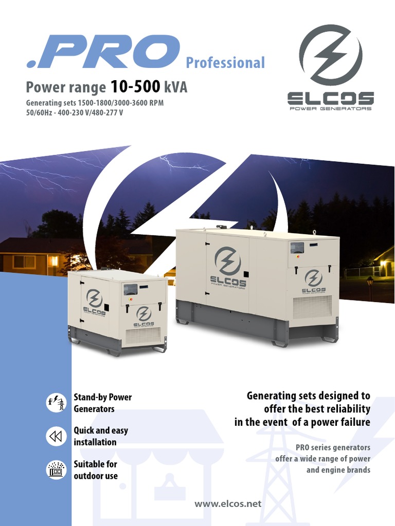 Power Range kVA: Professional | PDF | Mains Electricity | Battery Charger