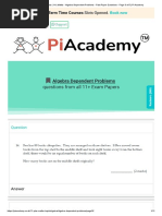 11 Plus Sample Maths Paper | PDF | Multiplication | Percentage