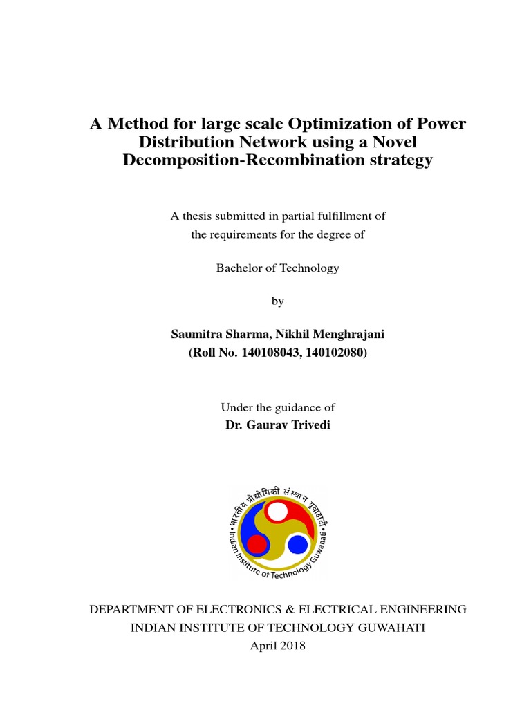 BTP Report Final | PDF | Mathematical Optimization | Genetic Algorithm