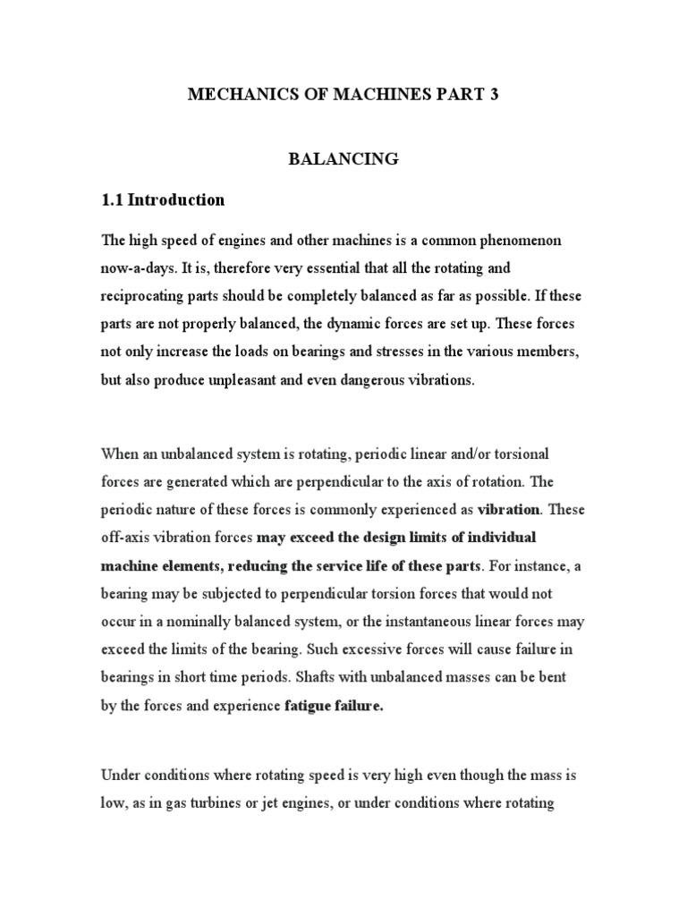 Mechanics of Machines #6 | PDF | Physical Quantities | Machines