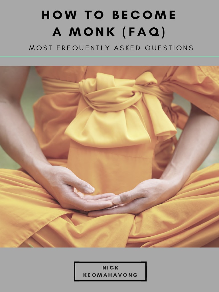 How To Become A Monk FAQ Compressed | PDF | Ordination | Monk