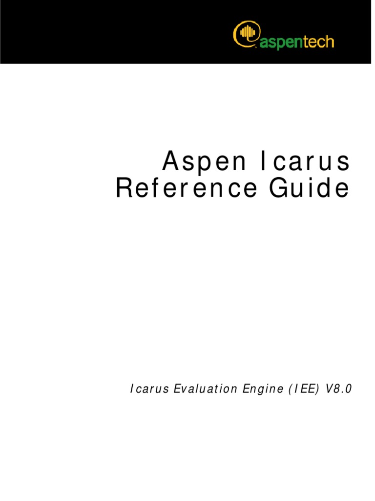 Aspen Icarus Reference Guide (Boilers) | PDF | Technical Support | Pipe ...