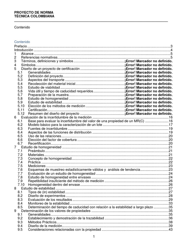 Iso Guia 35 | Descargar gratis PDF | Medición | Incertidumbre