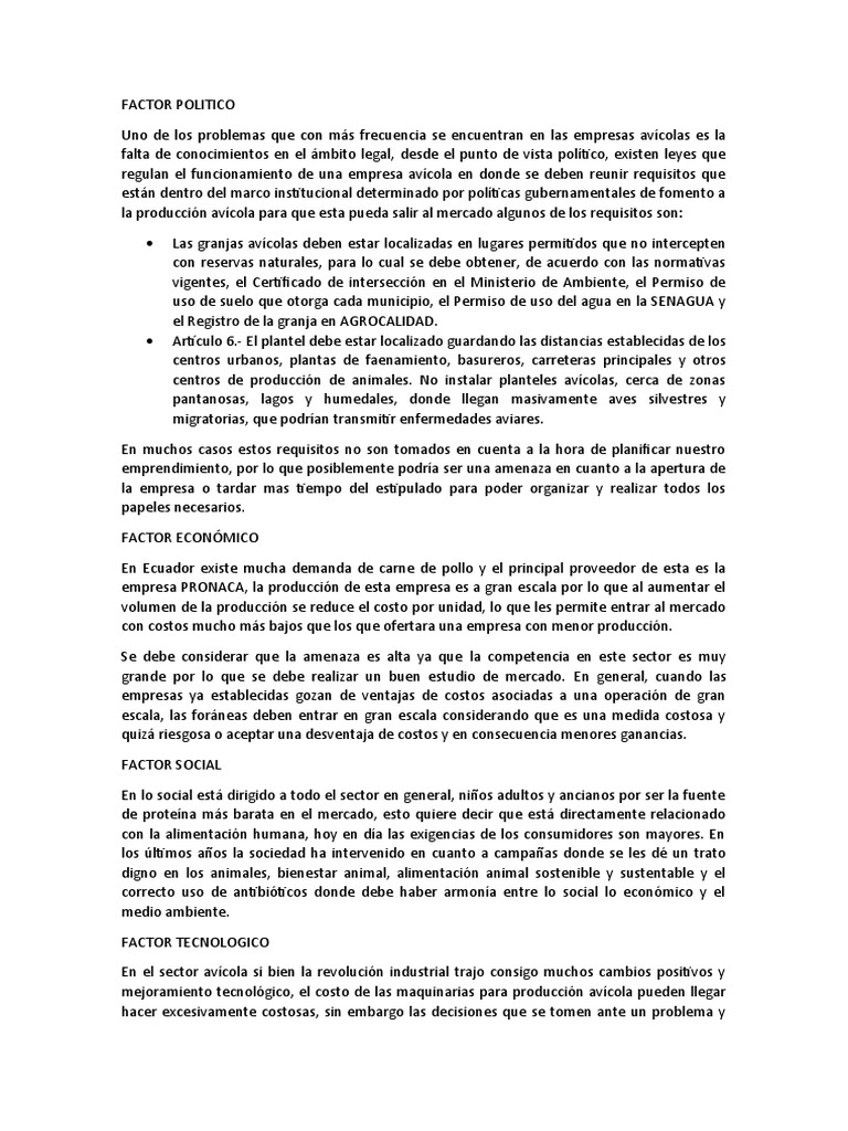 Factor Politico | PDF | Mercado (economía) | Economias