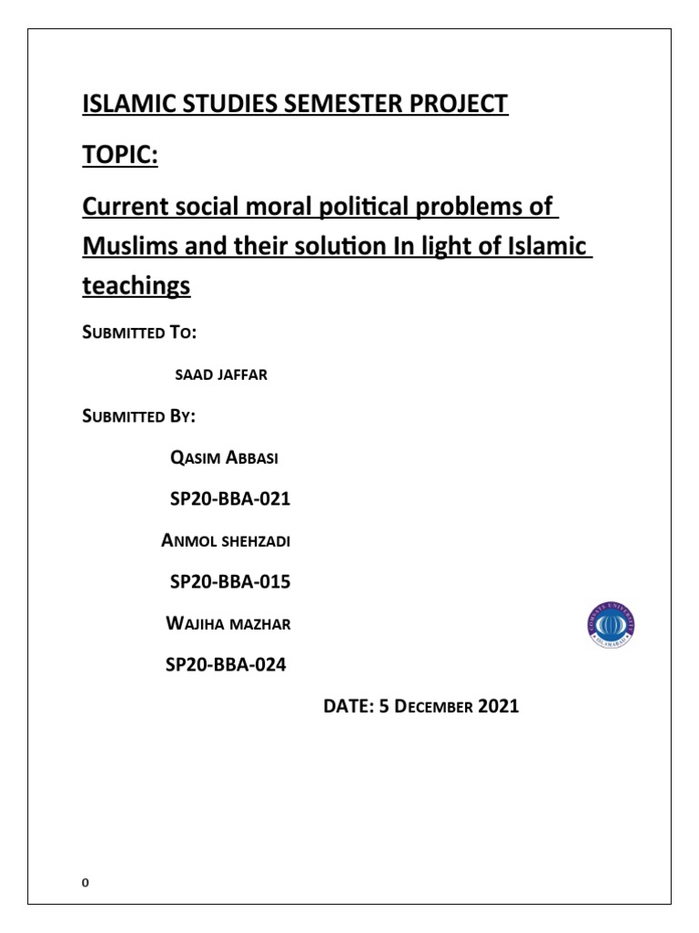 Islamic Studies Semester Project | PDF | Islamic Terrorism | Al Qaeda