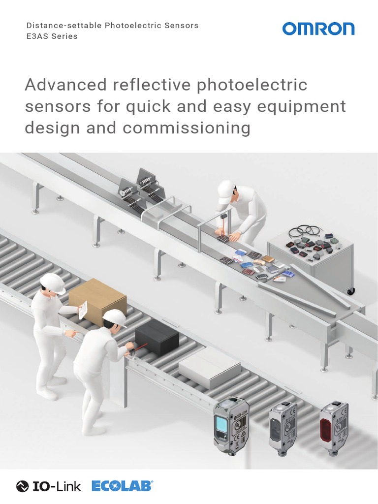 Advanced Reflective Photoelectric Sensors For Quick and Easy Equipment ...