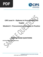 CIPS L4 - 5 - 6 - CR - Exam - Guide - UPDATE - 1019 - v2 | PDF | Test ...