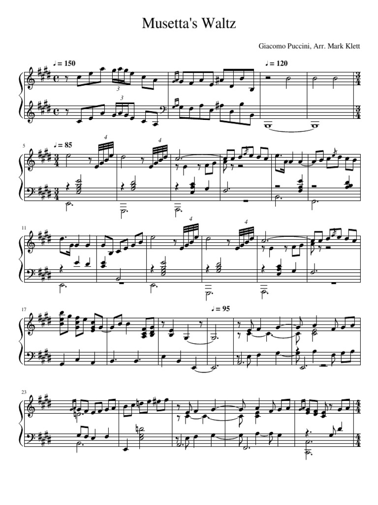 Musettas Waltz | PDF